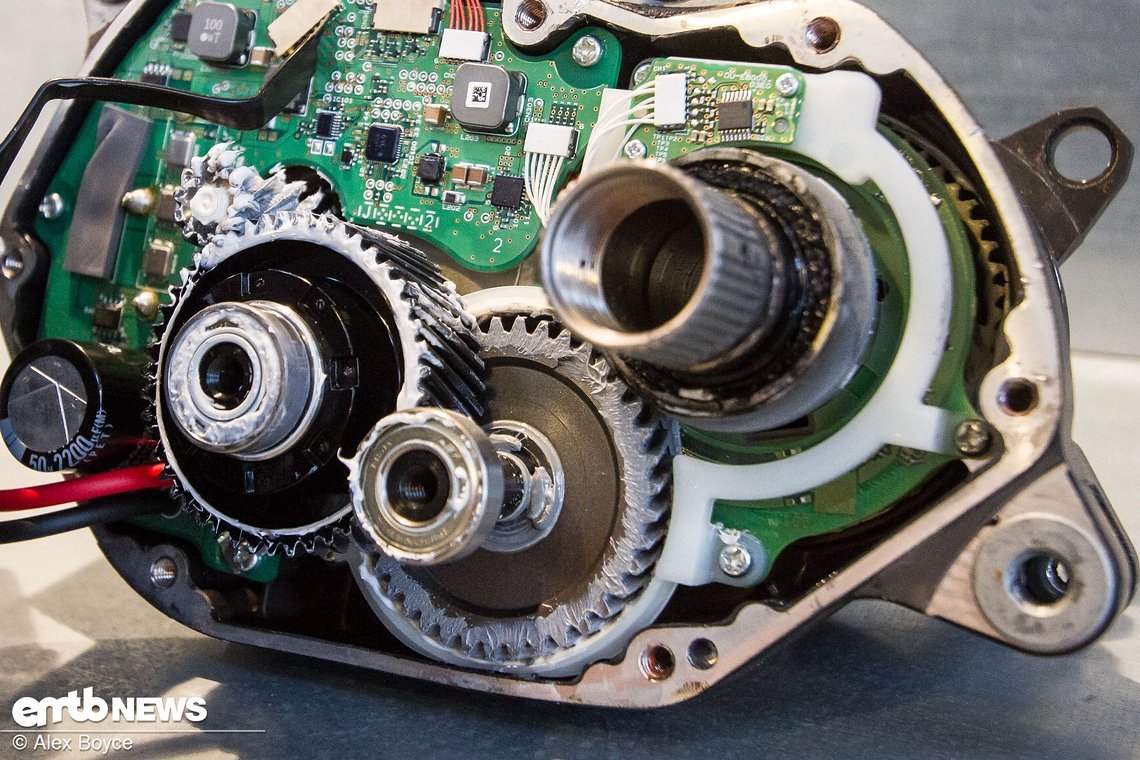 Shimano Steps E8000 Motor zerlegt: ein Blick ins Innere des Antriebs ...