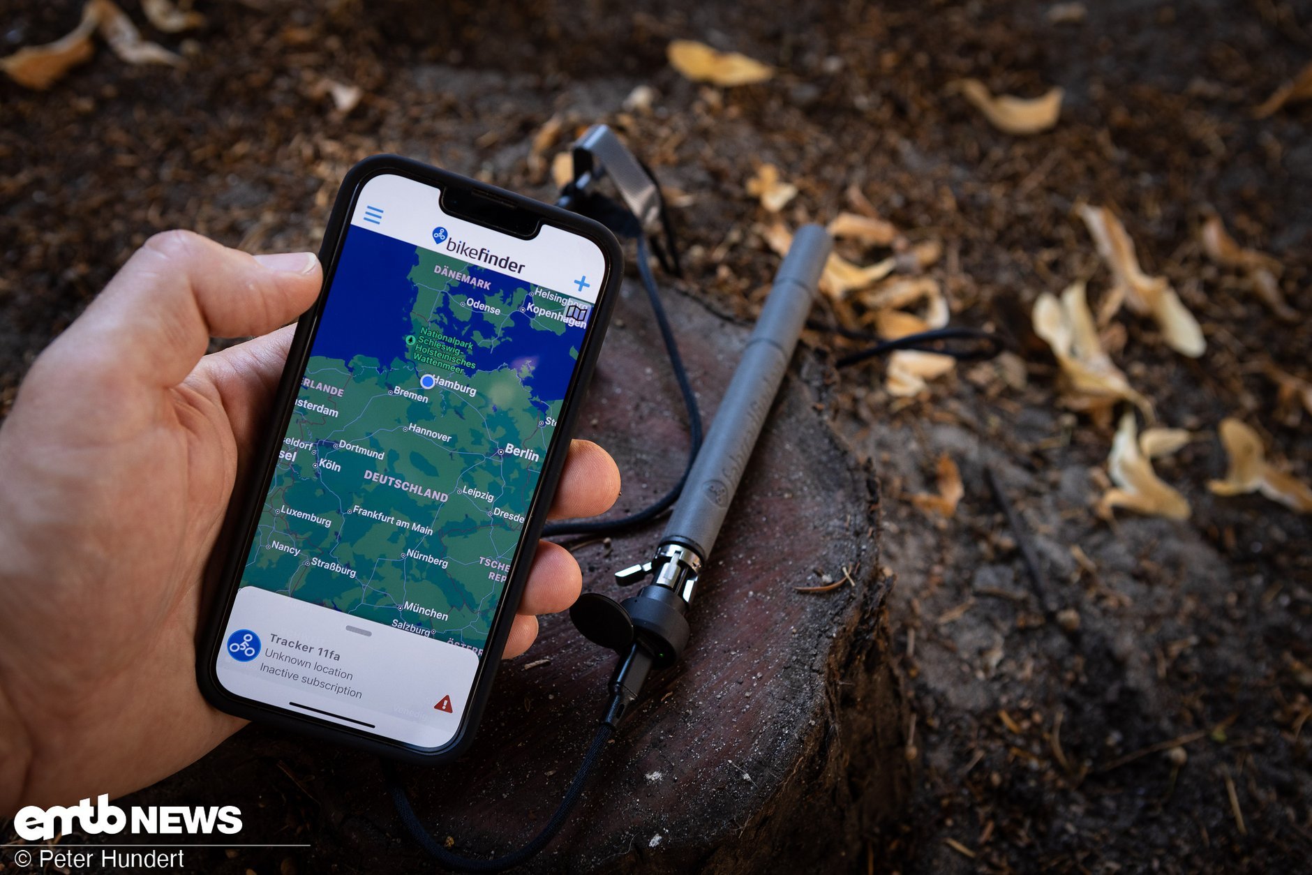 BikeFinder GPS-Tracker – Ausprobiert!: E-Bike GPS-Tracker im Lenker ...